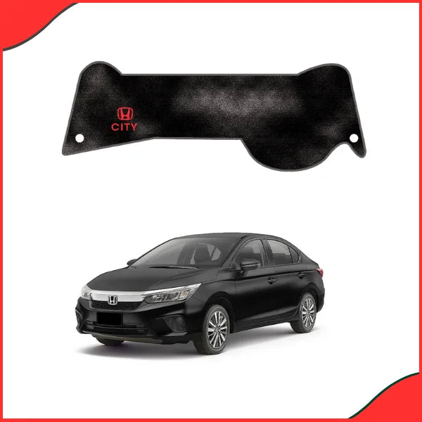 Heat Resistant Velvet Dash Protector for Honda City 2022-2025 ...